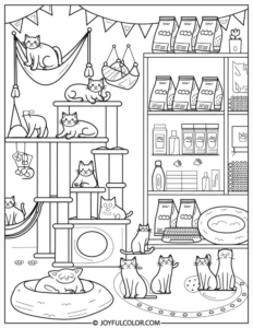 30 FREE Printable Little Corner Coloring Pages