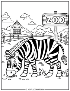 20 FREE Printable Zoo Animal Coloring Pages - Download & Enjoy!