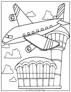 20 Airplane Coloring Pages (Free PDF Printable)