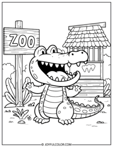 20 FREE Printable Zoo Animal Coloring Pages - Download & Enjoy!