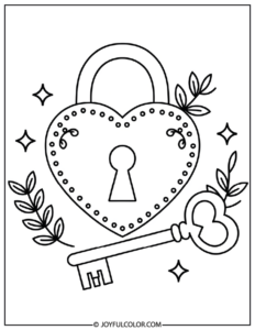 30 FREE Printable Heart Coloring Pages for All Ages