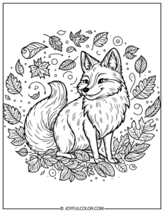Fox Coloring Pages: Realistic, Kawaii, & More (FREE Download!)