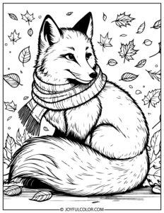 Fox Coloring Pages: Realistic, Kawaii, & More (FREE Download!)