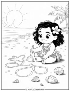 16 FREE Printable Moana Coloring Pages You'll Love These