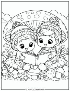 16 FREE Unique Printable Reading Coloring Pages for All Ages