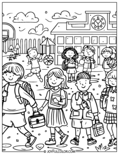 Back to School Coloring Pages - FREE to Print and Download!