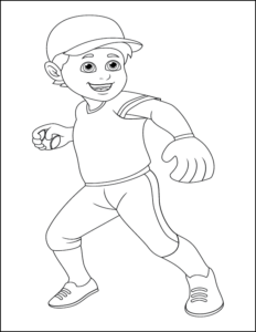 Baseball Coloring Pages - FREE to Print and Download!