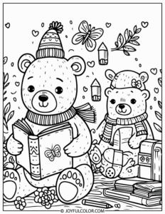 Fun & FREE Printable Bear Coloring Pages - Print & Color Today!