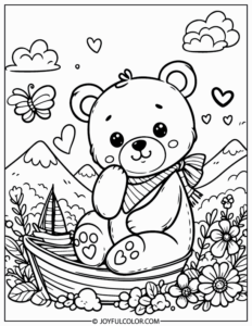 Fun & FREE Printable Bear Coloring Pages - Print & Color Today!