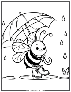20 Bee Coloring Pages Free Printable for Kids and Adults