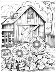 20 Printable Country Life Coloring Pages - FREE Download!