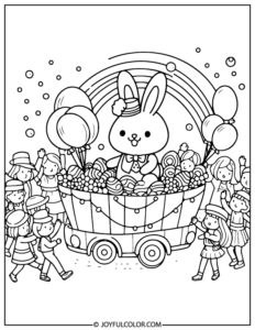20 FREE Printable Easter Bunny Coloring Pages for Kids & Adults