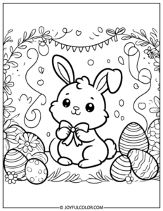 20 FREE Printable Easter Bunny Coloring Pages for Kids & Adults