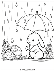 20 FREE Printable Easter Bunny Coloring Pages for Kids & Adults