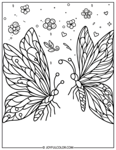 FREE & Printable Butterfly Coloring Pages (Easy to Download)