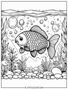 20 Fish Coloring Pages You'll Love - FREE & Printable