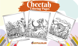20 FREE Printable Cheetah Coloring Pages - Download & Enjoy!