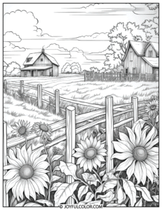 20 Printable Country Life Coloring Pages - FREE Download!