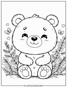Fun & FREE Printable Bear Coloring Pages - Print & Color Today!