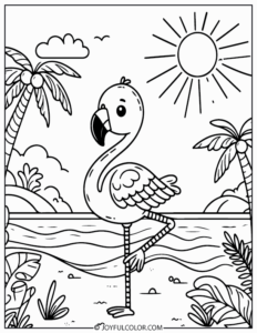 32 FREE Printable Flamingo Coloring Pages - Download & Enjoy!
