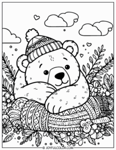 Fun & FREE Printable Bear Coloring Pages - Print & Color Today!