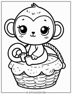 20 FREE Printable Monkey Coloring Pages - Download & Enjoy!
