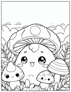 20+ Amazing Printable Mushroom Coloring Pages (All FREE!)