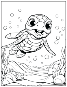 FREE Ocean Animals Coloring Pages - Ready To Print!