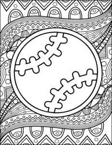 Baseball Coloring Pages - FREE to Print and Download!