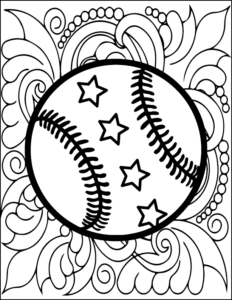 Baseball Coloring Pages - FREE to Print and Download!