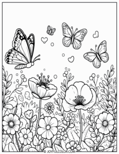 FREE & Printable Butterfly Coloring Pages (Easy to Download)