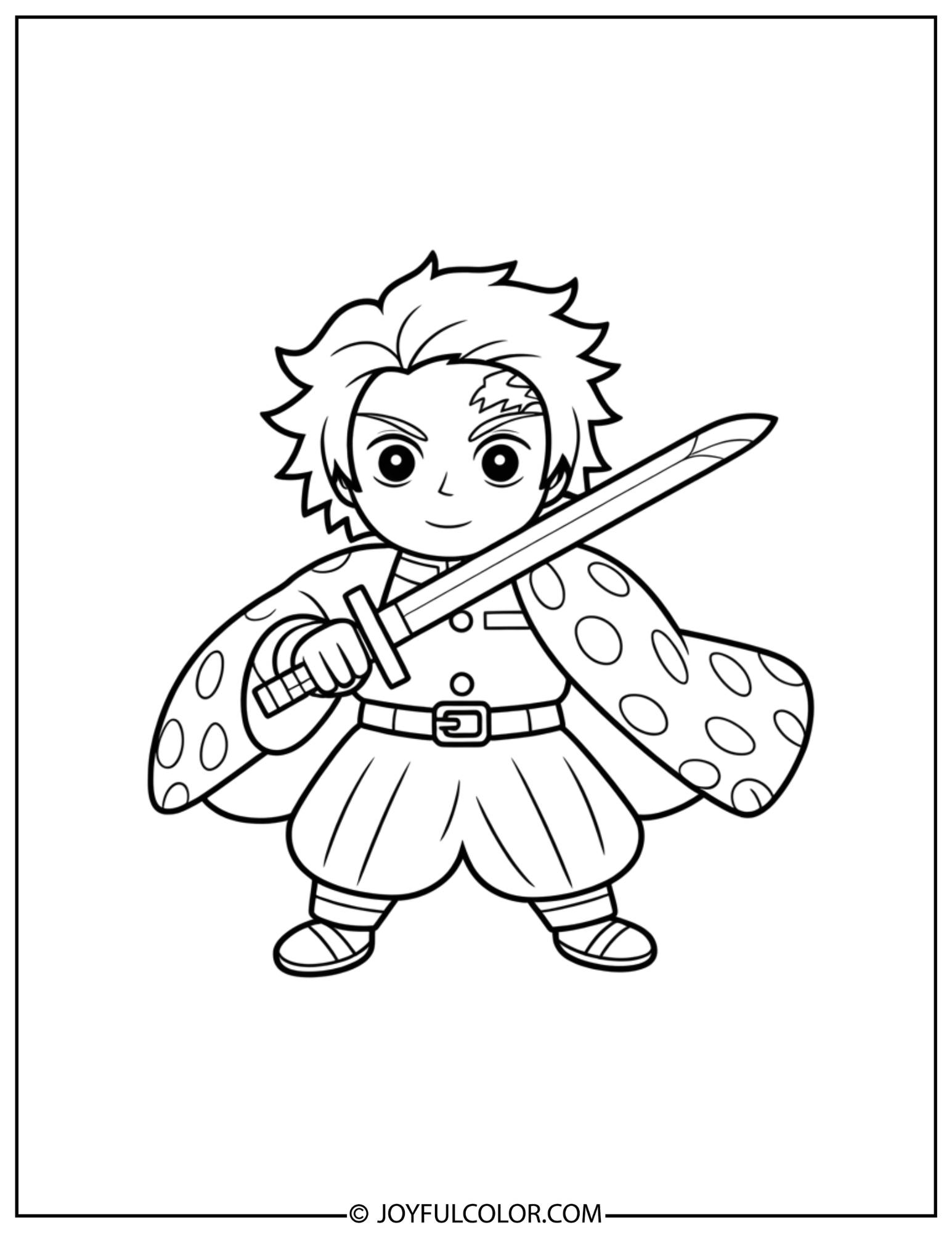 Demon Slayer Coloring Pages – FREE Printable Coloring Sheets!