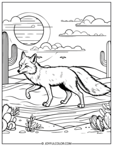 Fox Coloring Pages: Realistic, Kawaii, & More (FREE Download!)