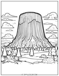 Printable Landscape Coloring Pages (All FREE Download!)
