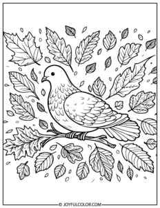 FREE Printable Dove Coloring Pages - Download & Enjoy!
