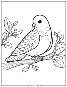 FREE Printable Dove Coloring Pages - Download & Enjoy!