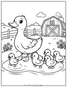 20 Free Printable Farm Animal Coloring Pages For Kids