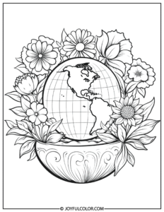 FREE Printable Earth Day Coloring Pages - Ready To Download