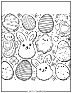 FREE Printable Easter Coloring Pages for Kids & Adults