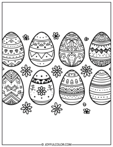 FREE Printable Easter Coloring Pages for Kids & Adults