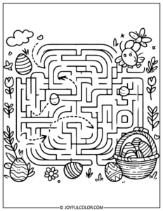 FREE Printable Easter Coloring Pages for Kids & Adults