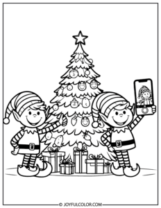 20 Christmas Tree Coloring Pages - Free & Printable!