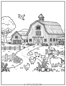 Printable Landscape Coloring Pages (All FREE Download!)