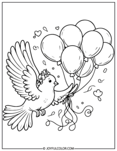 FREE Printable Dove Coloring Pages - Download & Enjoy!