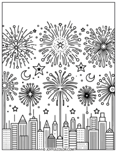 20 FREE Printable 4th of July Coloring Pages You’ll Love