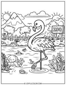 20 FREE Printable Zoo Animal Coloring Pages - Download & Enjoy!