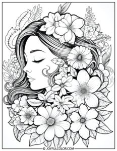 FREE Printable Flower Girl Coloring Pages – Download & Enjoy!