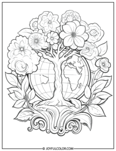 FREE Printable Earth Day Coloring Pages - Ready To Download