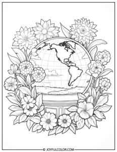 FREE Printable Earth Day Coloring Pages - Ready To Download