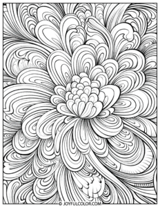 FREE Printable Zentangle Coloring Pages - Ready To Print!
